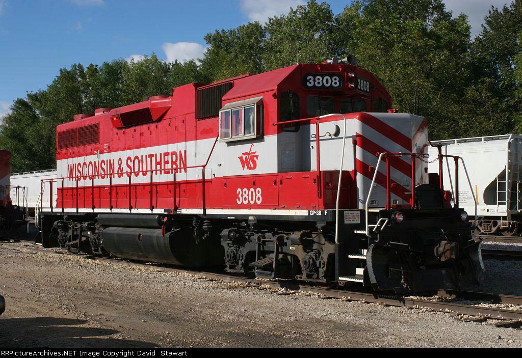 WSOR GP38 3808